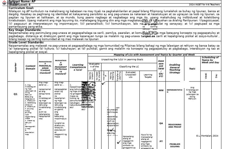 Grade 4 AP (IP) | PDF