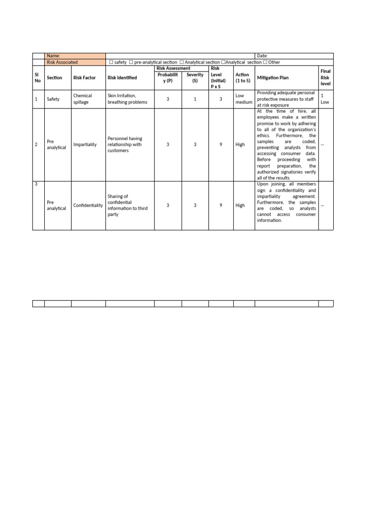 Risk addressing | PDF | Risk | Safety