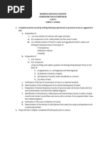 Class 9 Science Practicals | PDF