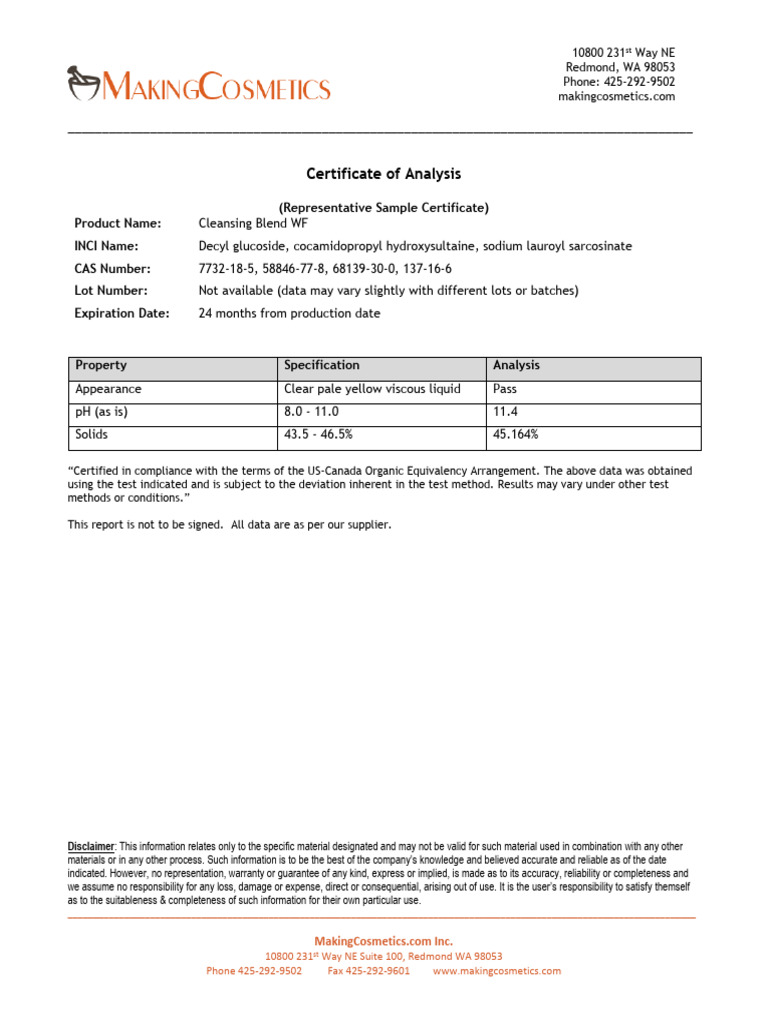 COA-cleansing-blend-wf | PDF