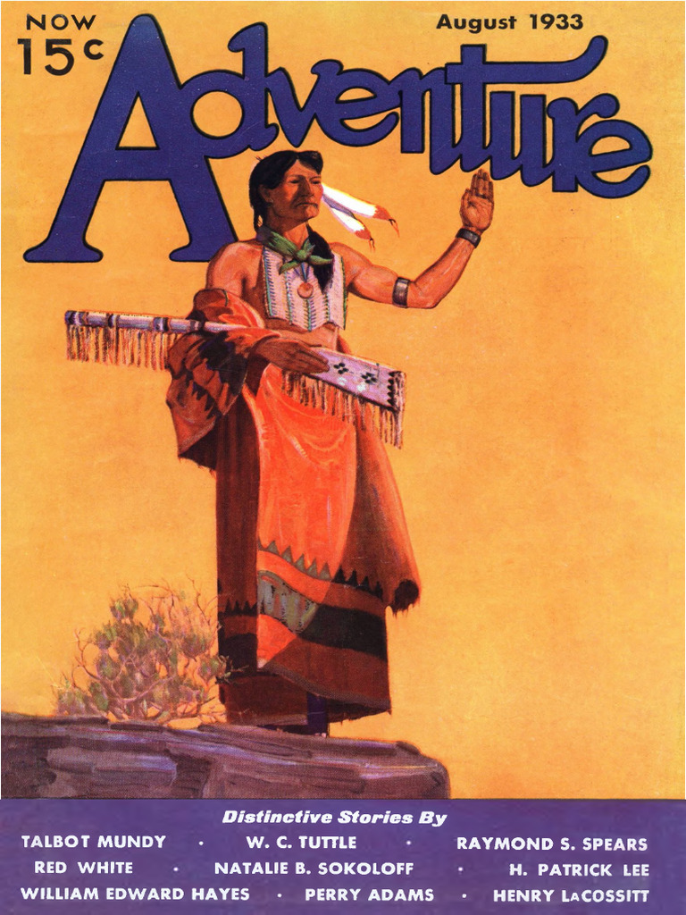 Adventure - August 1933 | PDF
