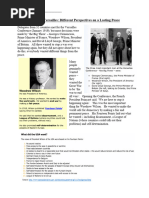 Aims of The Big Three | PDF | World War I | Treaty Of Versailles