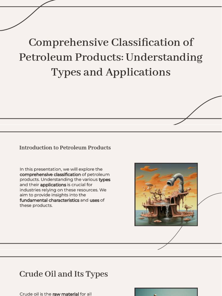 Slidesgo Comprehensive Classification of Petroleum Products ...