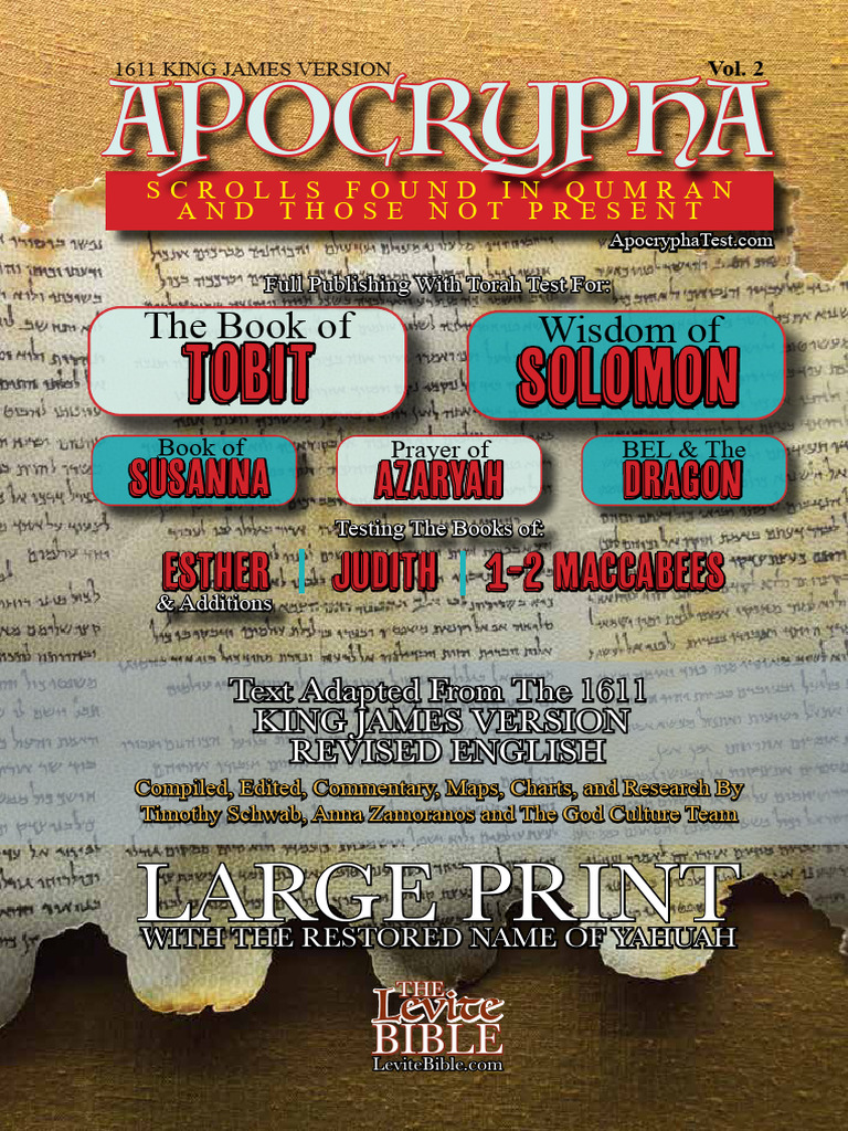 Apocrypha Vol. 2 EBook_NEW | PDF | Bible | Apocrypha