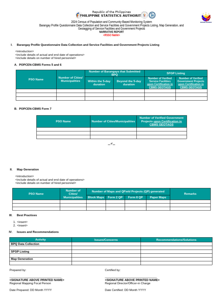 NarrativeReport_RSSO Name | PDF | Statistical Data Sets | Statistics