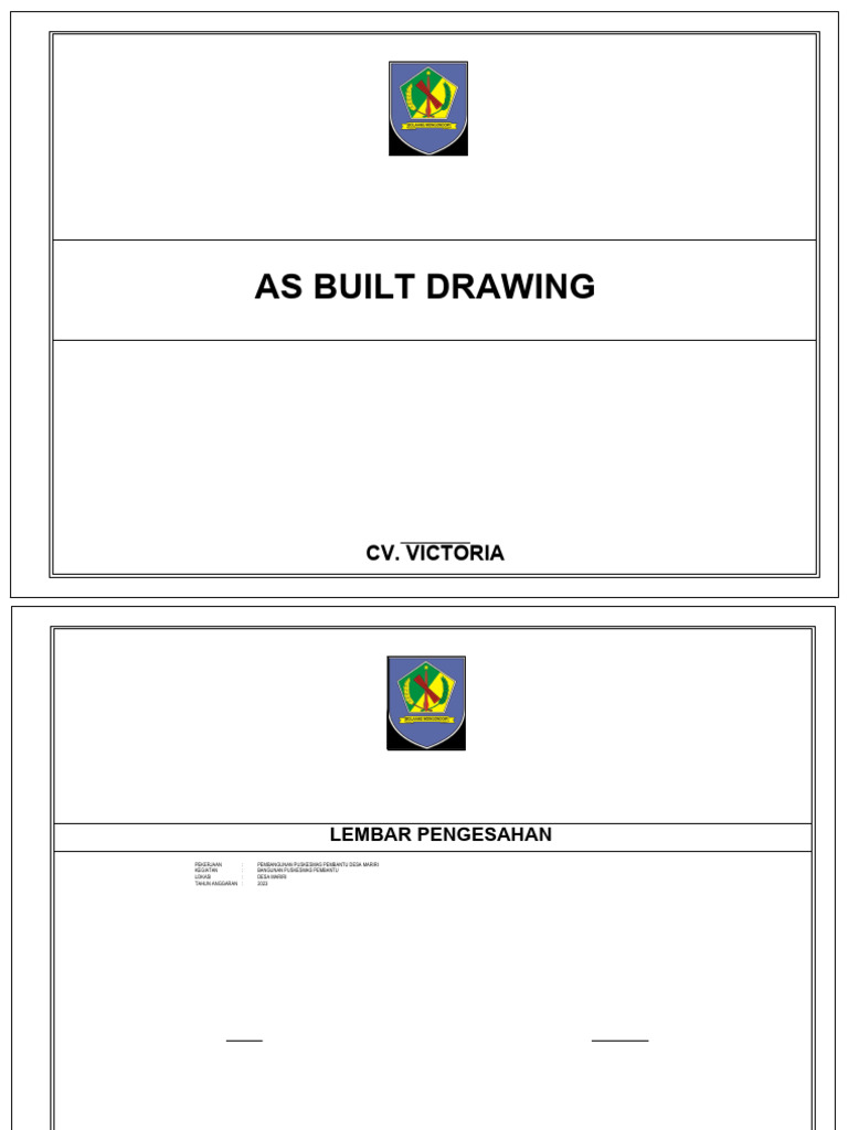 Asbuilt Pustu Mariri | PDF