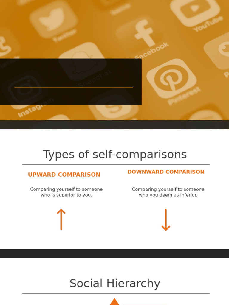 How Social Media Affects Self-comparisons 2 | PDF