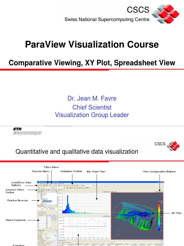 ParaView Visualization Techniques | PDF | Computers | Technology ...