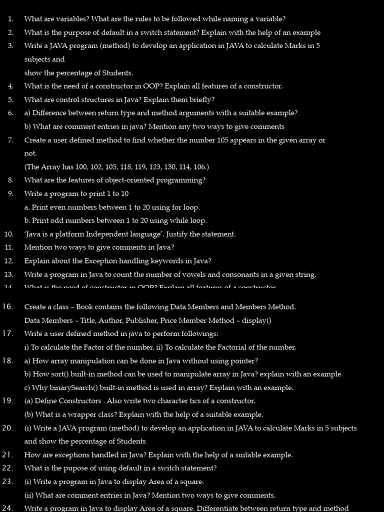Mu Java _33 | PDF | Parameter (Computer Programming) | Method (Computer ... Mu Java _33 | PDF | Parameter (Computer Programming) | Method (Computer ...