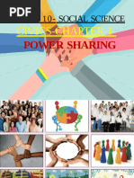 Class 10 Power Sharing Project File | PDF