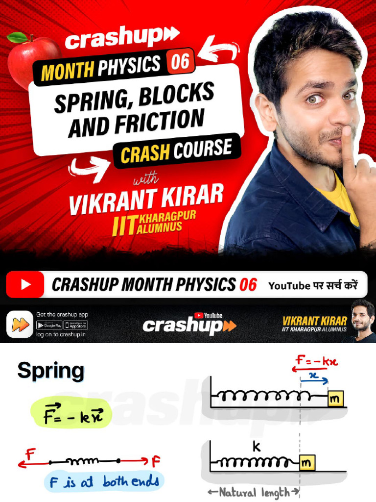P06 Spring Blocks and Friction SRDF | PDF