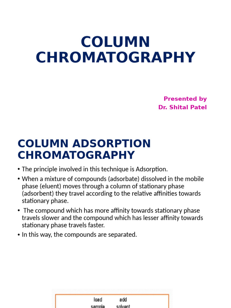 Column Chromatography | PDF | Chromatography | Elution