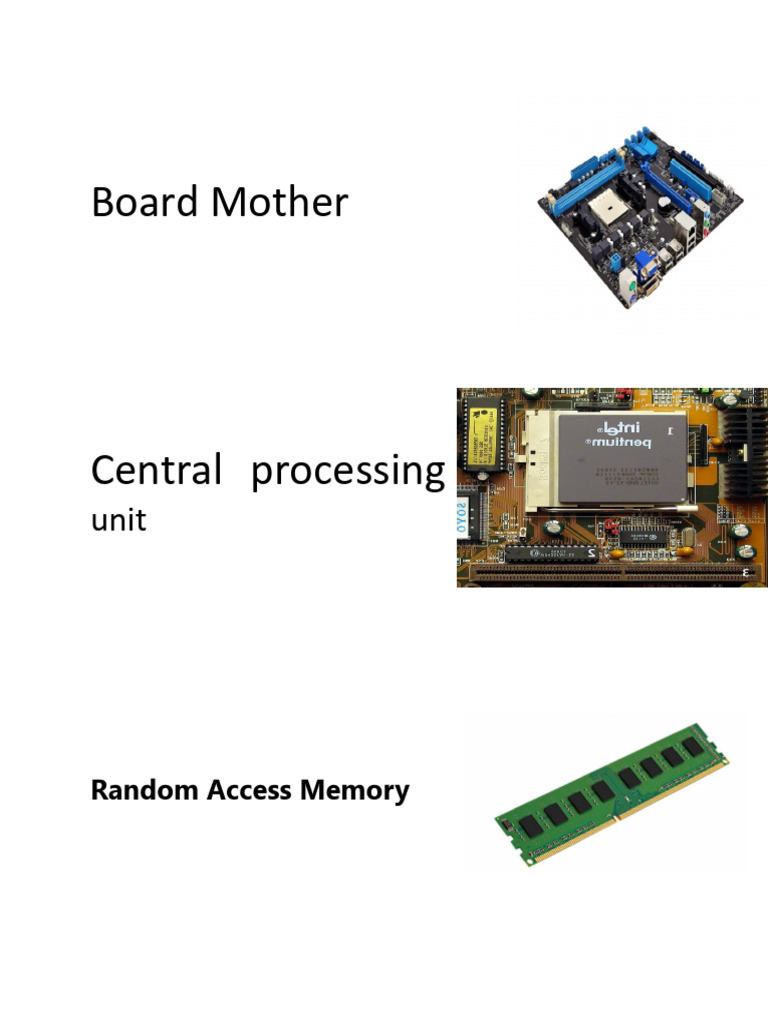 Board Mother: Random Access Memory | PDF
