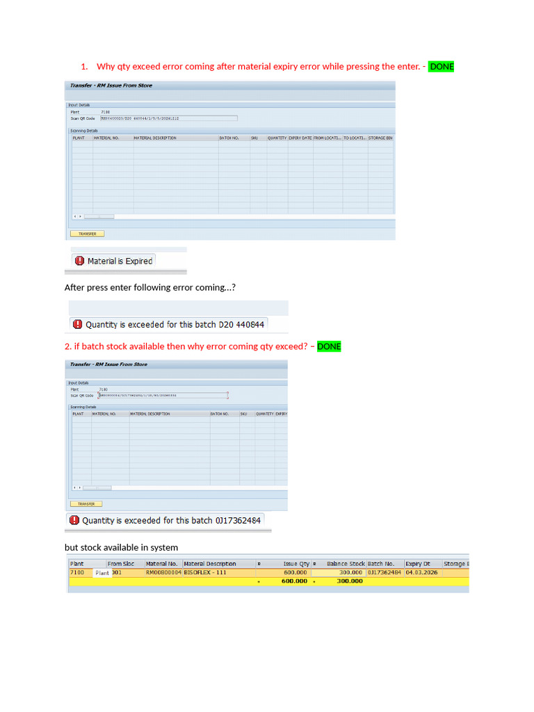 Troubleshooting Batch Scanning Errors | PDF