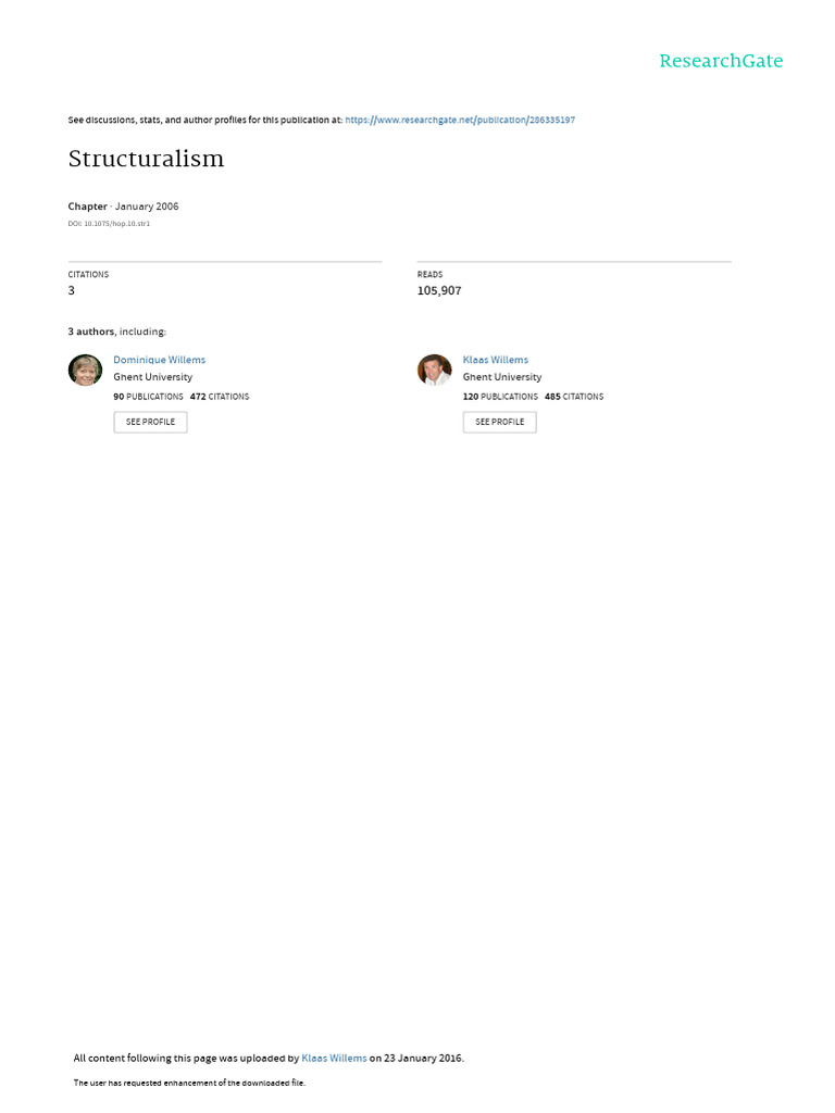 Structuralism | PDF | Phonology | Linguistics Structuralism | PDF | Phonology | Linguistics