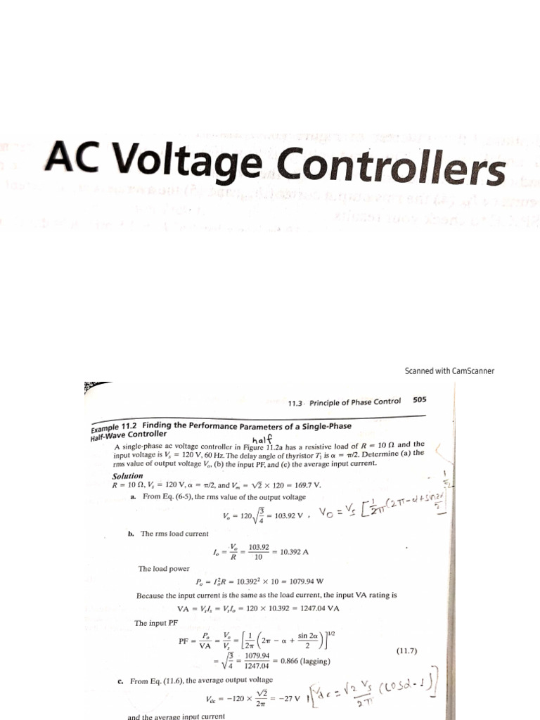 Power Electronics Numerical | PDF