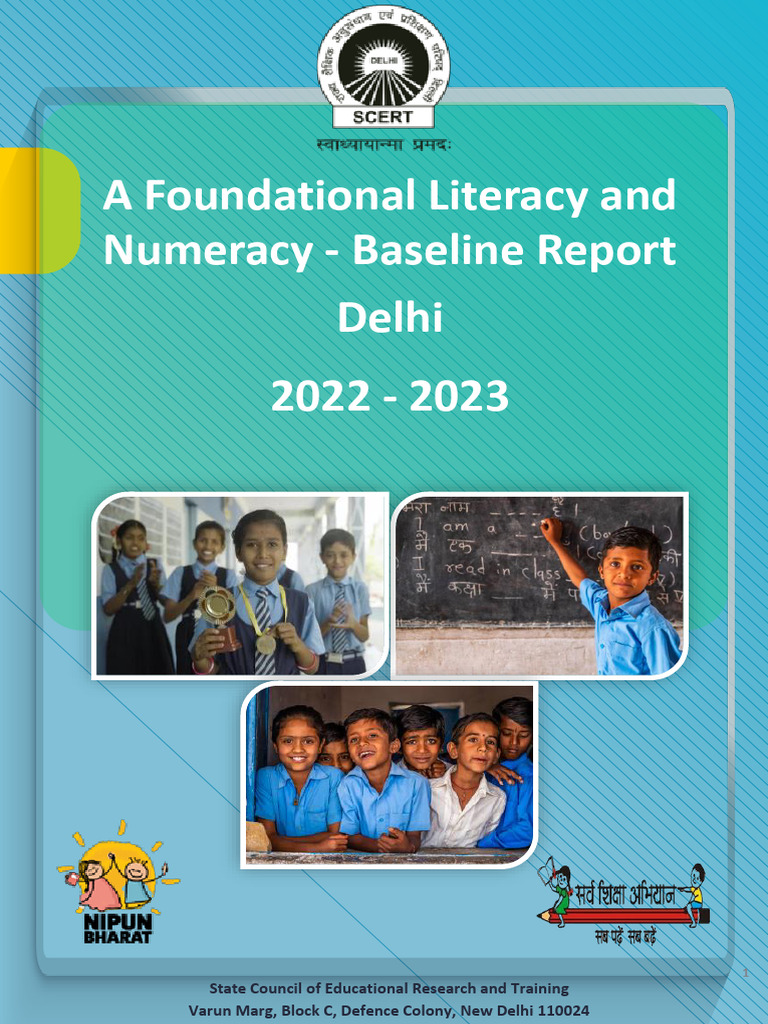 Delhi FLN Baseline Report | PDF | Human Communication | Cognition