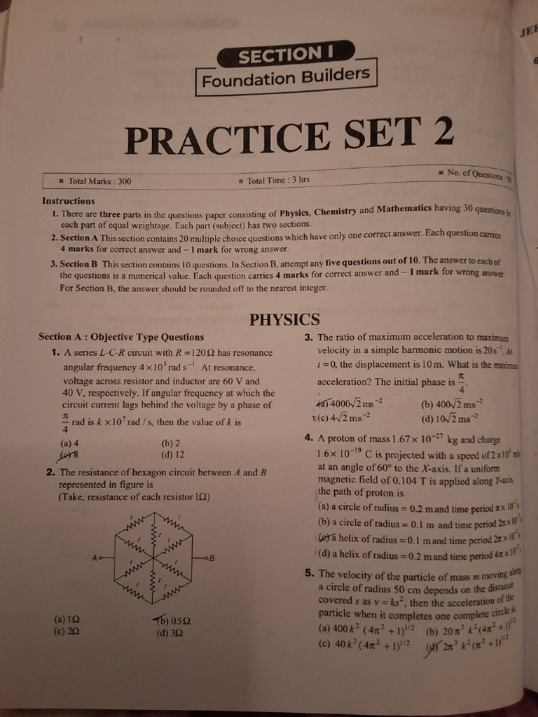 Practise Set 2 | PDF