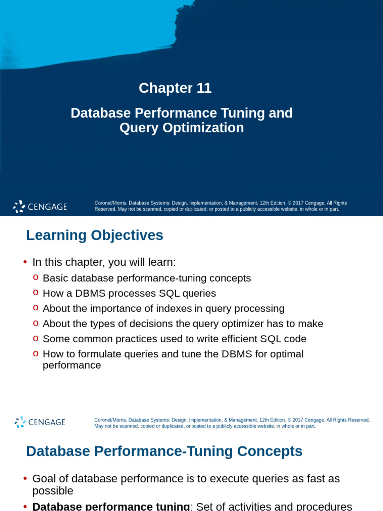 Ch11_ab6e84a90148993c74182e652e309814 | PDF | Databases | Database Index