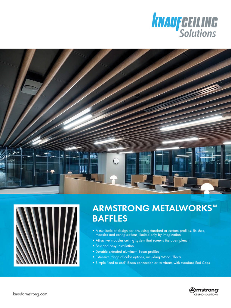 Armstrong Metalworks Baffles Overview | PDF