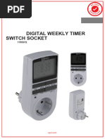 Etg 63a Digital Timer Instructions | PDF | Timer | Clock
