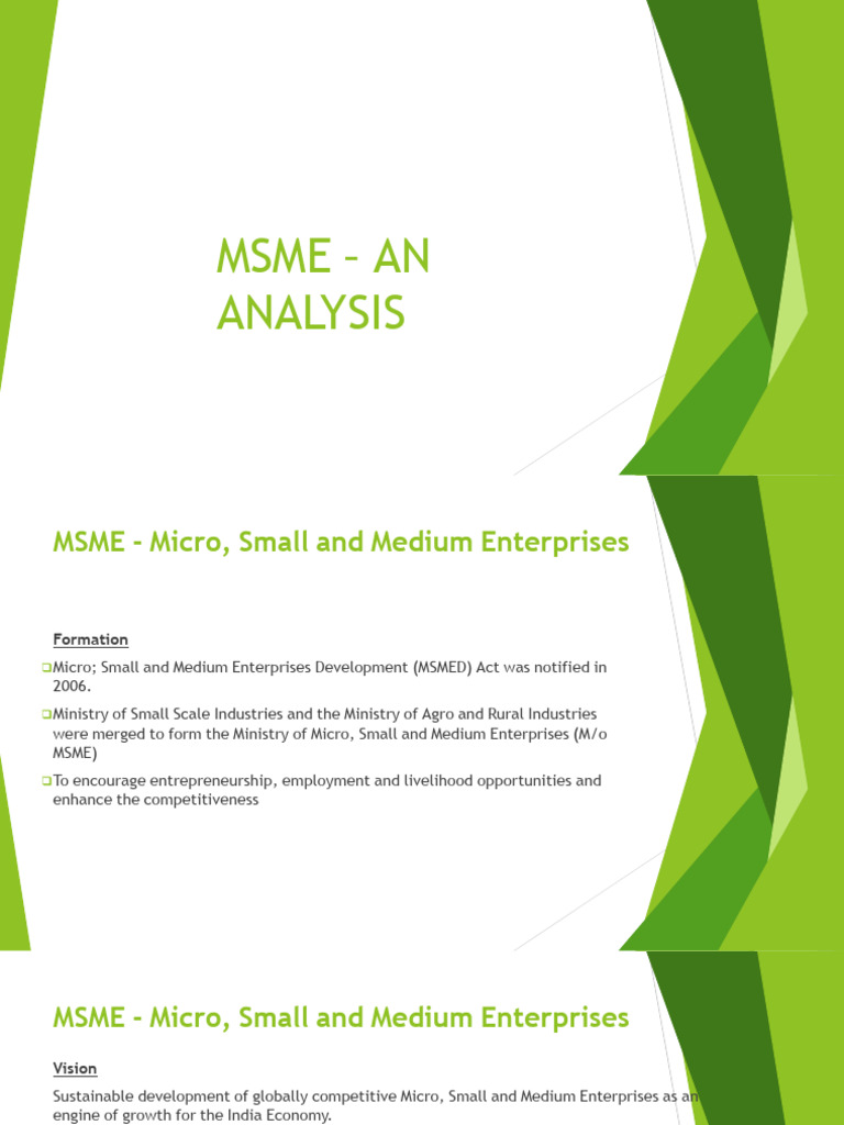 Msme Latest | PDF | Business | Economies