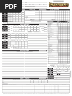 D&D 5E Character Sheet Template | PDF | Leisure | Nature
