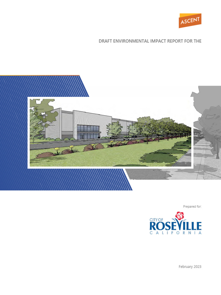 Roseville Industrial Park Draft EIR | PDF | Air Pollution