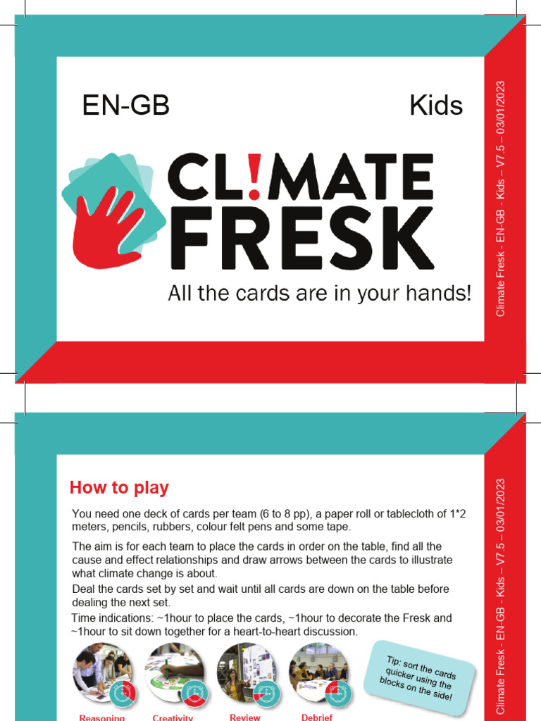 Climate Fresk Activity for Kids | PDF | Greenhouse Effect | Water