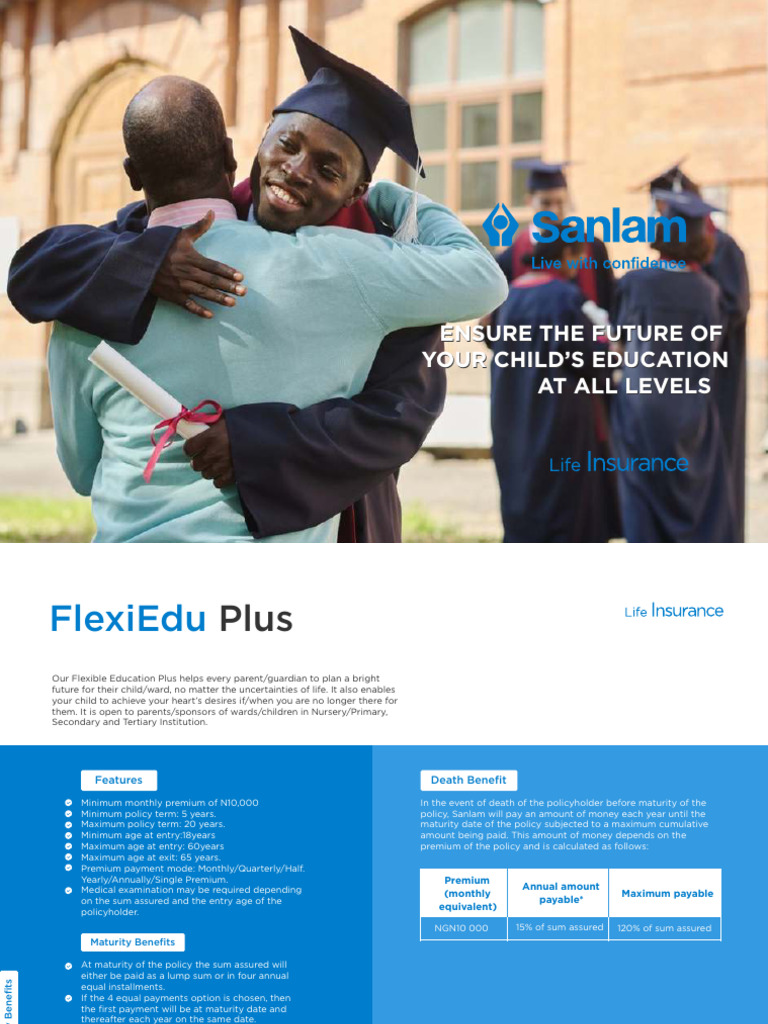 Flexi Edu Plus | PDF | Insurance | Present Value