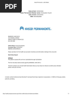 Kaiser Permanente Return to Work Form | PDF