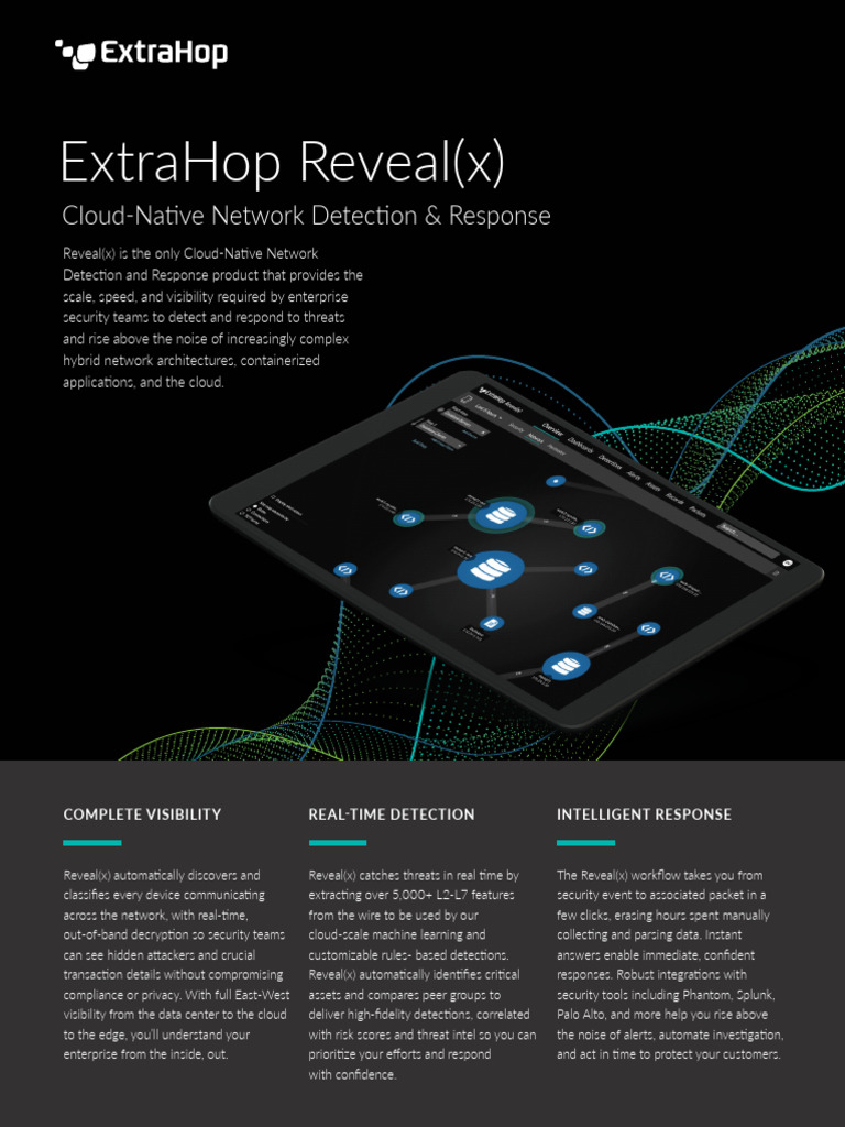 Reveal (X) Product Datasheet | PDF | Security | Computer Security