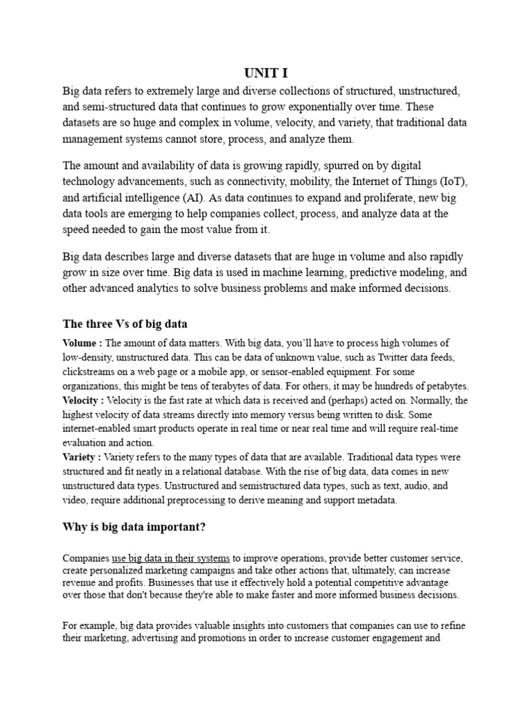 Big Data Analytics | PDF | Apache Hadoop | Xml