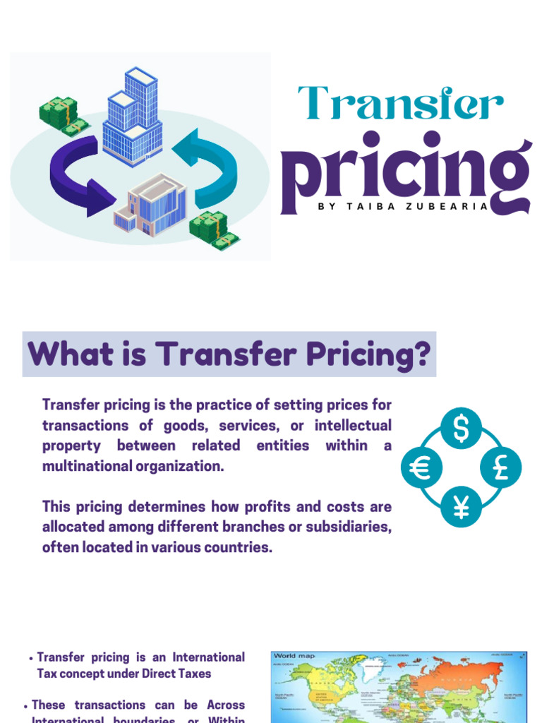 CT Prsesntaion-Transfer Pricing | PDF | Taxes | Payments