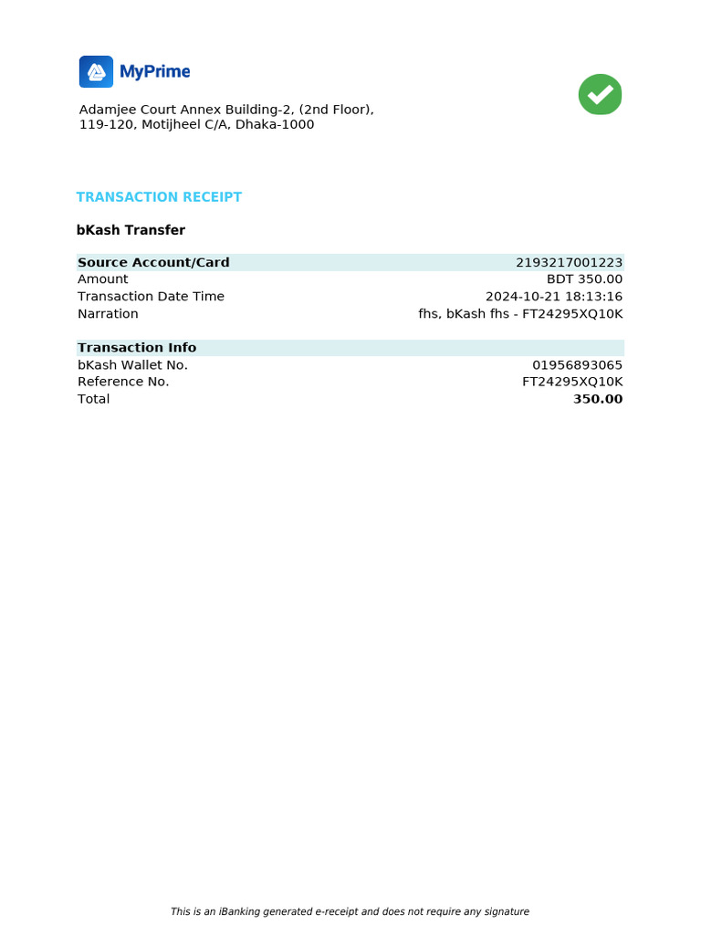MyPrime Receipt 21 10 2024 | PDF