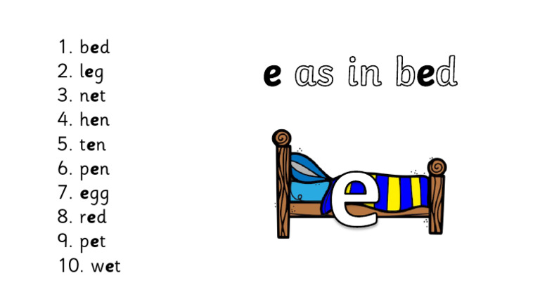 e as in bed | PDF