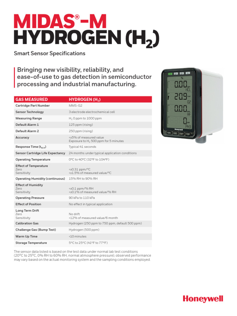 Sps His Gas Midas h2 Dts en 1219 | PDF | Physical Sciences ...