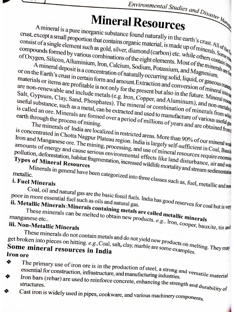 mineral resources | PDF