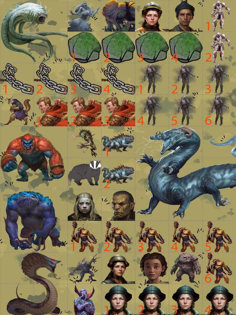 Tokens Printable (Print Actual Size) | PDF