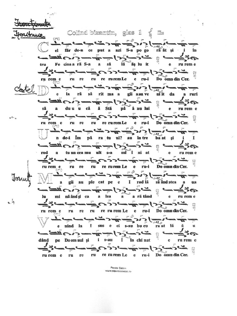 Colinde Cor Zigo 2 | PDF