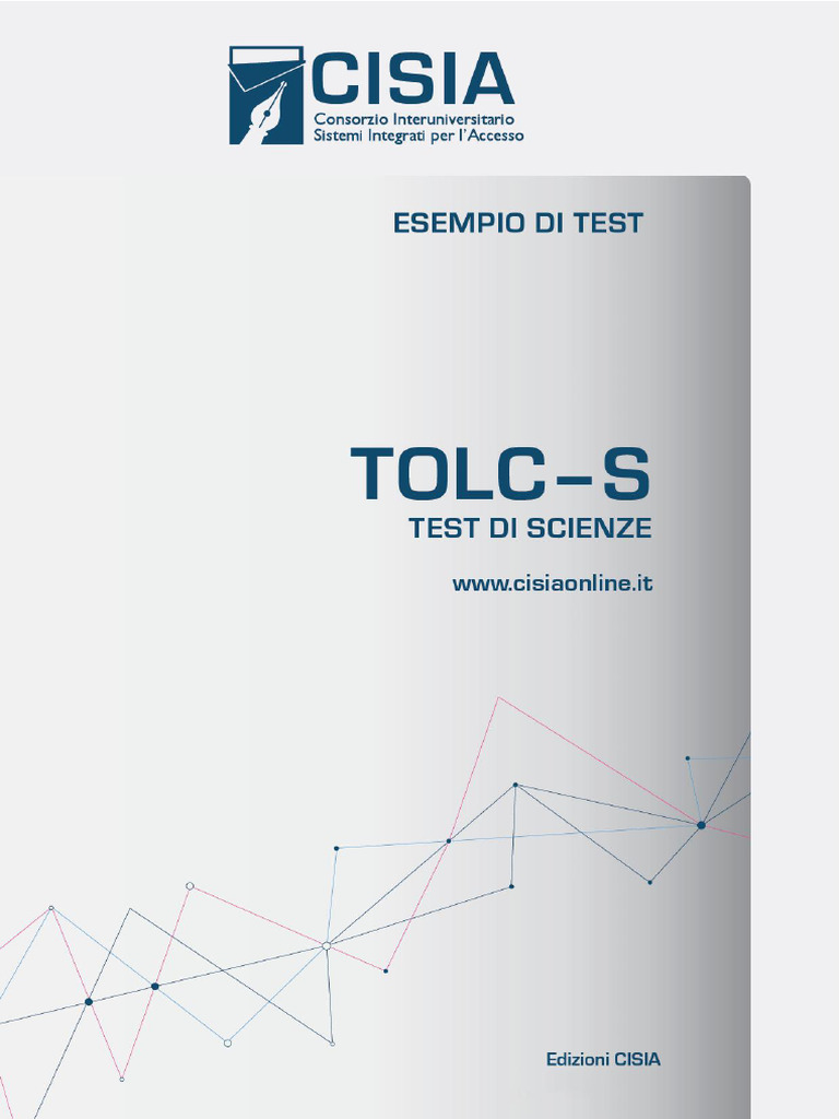 Esempio Di Prova Tolc S Min | PDF