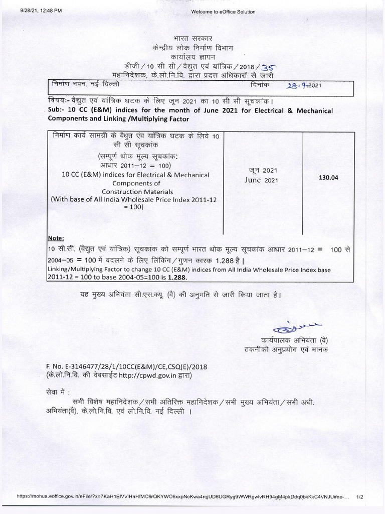 Indices June 2021 | PDF
