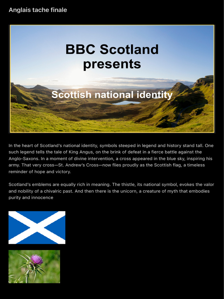 Anglais Tache Finale | PDF