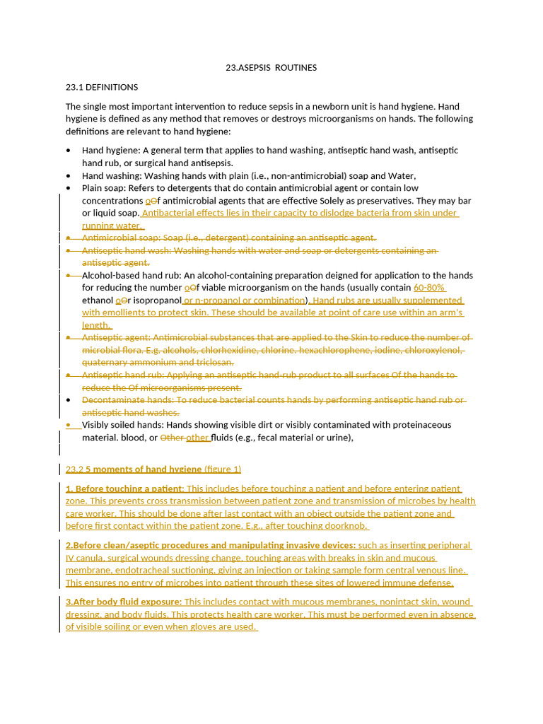 A Sepsis | PDF | Hand Washing | Hand