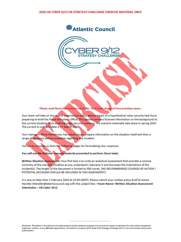 Cyber 912 UK Intelligence Report I | PDF | Orbit | Orbital Inclination