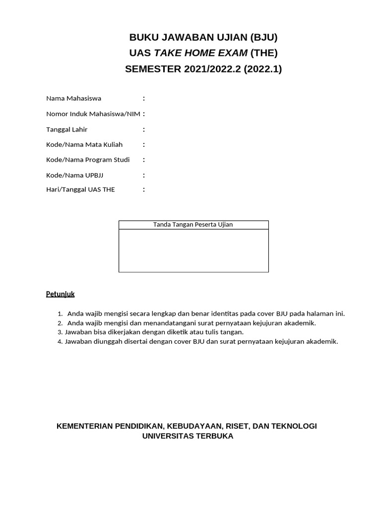 BJU NIM Perilaku Organisasi | PDF