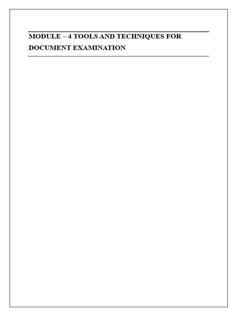 MODULE – 4 | PDF | Chromatography | Microform