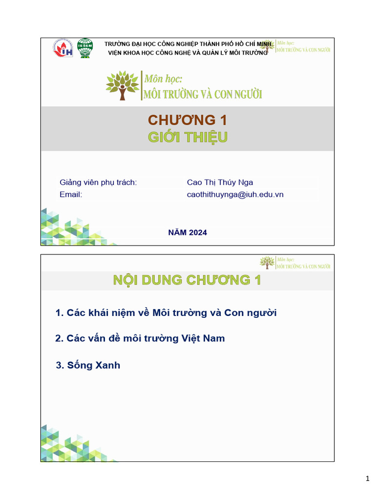 Chương 1 - MT&CN | PDF