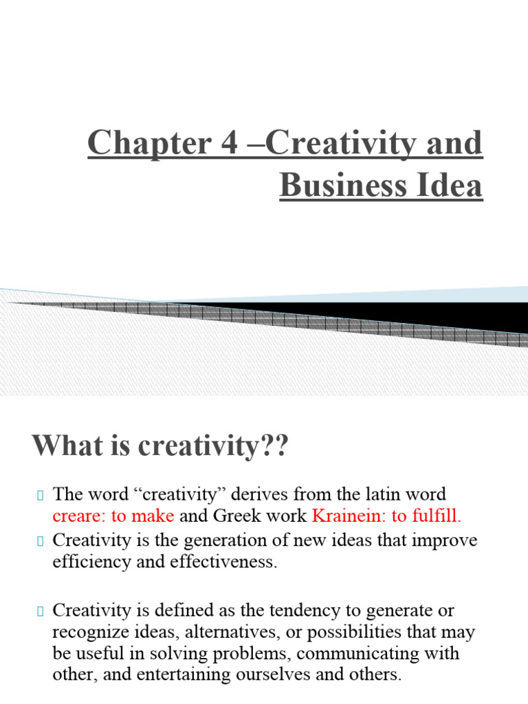 Creativity in Business Ideas and Innovation | PDF | Brainstorming ...