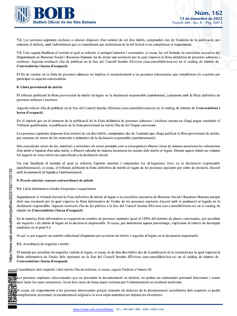 boib 162 5 | PDF